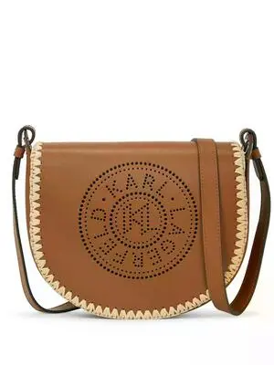 Karl Lagerfeld K/circle Crossbody Bag - Brown