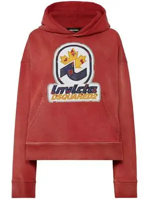 Dsquared2 Logo-appliqué Hoodie