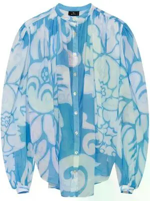 Etro Printed Blouse - Blue