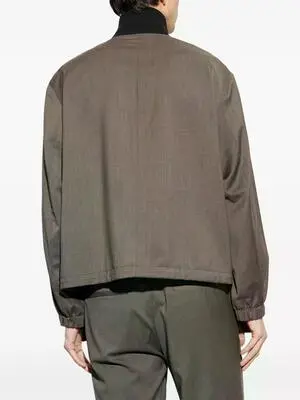 Helmut Lang Wool Bomber Jacket