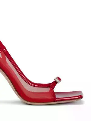 LE SILLA 100mm Vittoria Pumps - Red