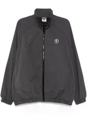 AAPE BY *A BATHING APE Moonface-logo Windbreaker Jacket - Black