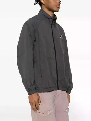 AAPE BY *A BATHING APE Moonface-logo Windbreaker Jacket - Black
