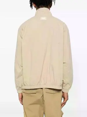 AAPE BY *A BATHING APE Moonface Logo Windbreaker Jacket - Neutrals