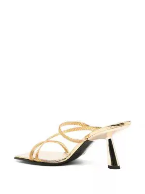 REJINA PYO 50mm Bella Sandals - Gold