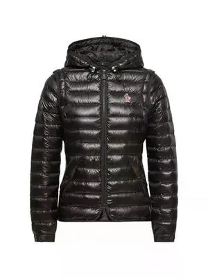 Moncler Karura Quilted Hooded Jacket - Black