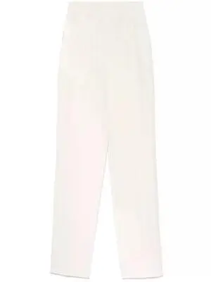 TWINSET Embroidered Crepe Trousers