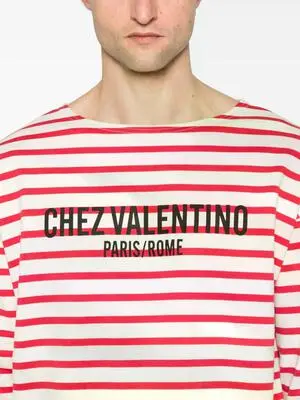 Valentino Garavani Chez -print T-shirt - Red