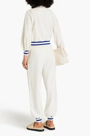 Zimmermann Jacquard-knit Track Pants