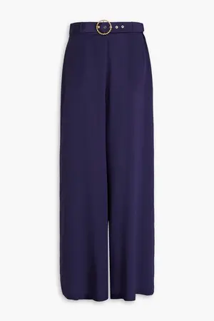 Zimmermann Striped Wide-leg Silk Pants