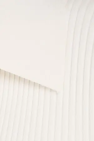 Zimmermann Ribbed Knit Polo Shirt