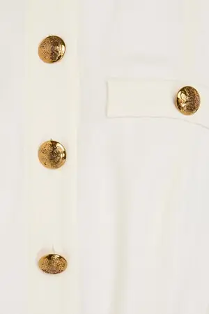 Zimmermann Belted Crepe Midi Shirt Dress