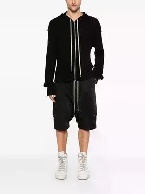Rick Owens Cargo Pods Shorts - Black