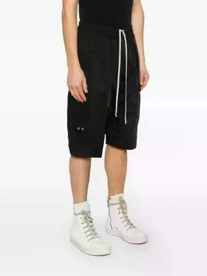 Rick Owens Cargo Pods Shorts - Black