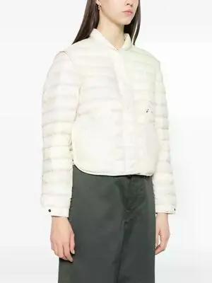 Moncler Quilted Puffer Jacket - Neutrals