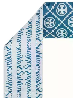 Tory Burch Monogram-print Scarf