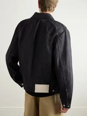 JIL SANDER Raw Denim Trucker Jacket