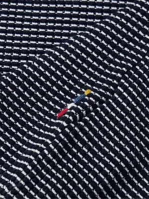 Orlebar Brown Roddy Waffle-knit Polo Shirt - Blue