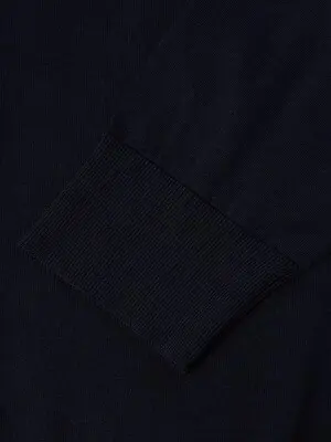 Zegna Wool Zip-up Cardigan - Blue