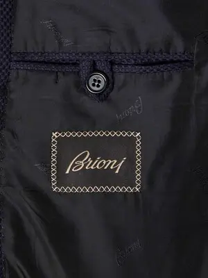Brioni Textured Wool And Cashmere-blend Blazer