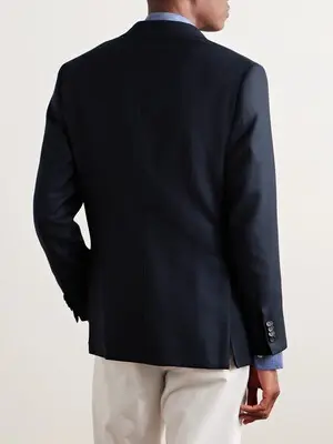 Brioni Textured Wool And Cashmere-blend Blazer