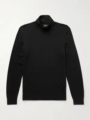 Zegna Roll Neck Sweaters For Men