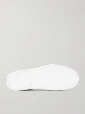 Saint Laurent Gym Low Logo-print Leather Sneakers - White