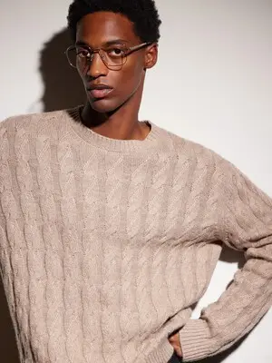 Cartier Santos De D-frame Optical Glasses