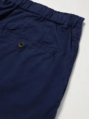 Hartford Tanker Slim-fit Cotton Trousers