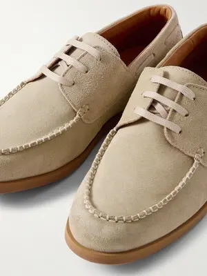 Mr P. Richard Suede Boat Shoes