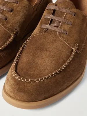 Mr P. Richard Suede Boat Shoes