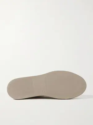 Mr P. Perforated Suede Sneakers