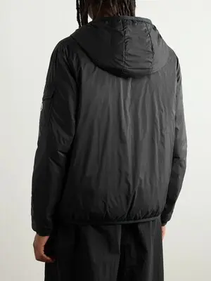 Moncler Monteynard Logo-appliquéd Hooded Down Jacket - Black