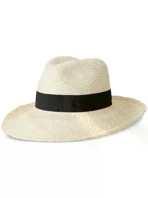 MAISON MICHEL Eric Fedora Hat - Neutrals