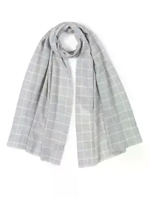 Fedeli Tartan Check Scarf