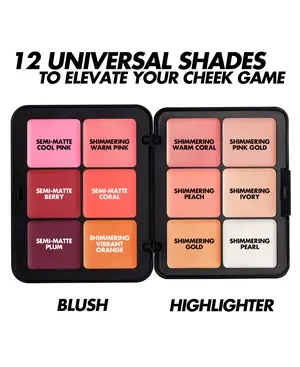MAKE UP FOR EVER Hd Skin Blush & Glow Longwear Cream Face Palette - Na