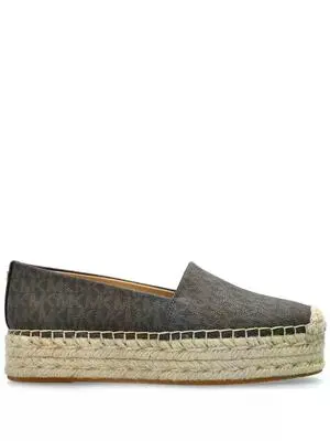 Michael Kors Logo Print Sandals