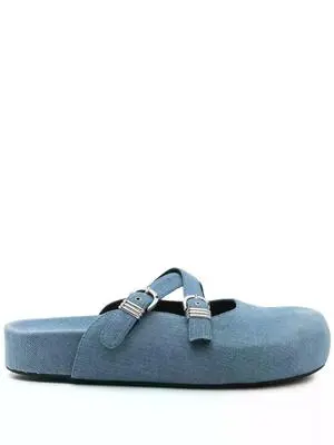 VIC MATIE Denim Mules
