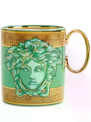 Versace Medusa Amplified Porcelain Mug - White