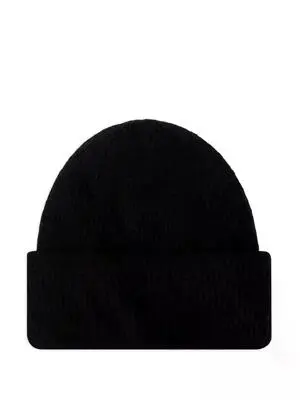 Jacquemus Alpaca Wool Beanie - Black