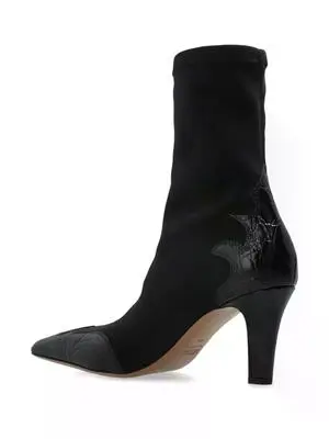 Paris Texas 75mm Belle Western Ankle Boots
