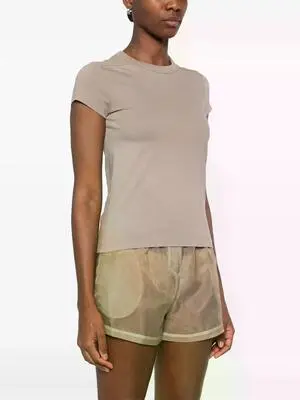 Rick Owens Level Cropped T-shirt - Neutrals