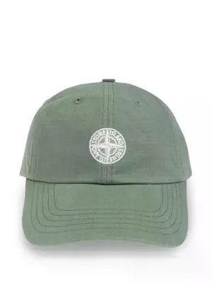 Stone Island Compass-motif Cap - Green