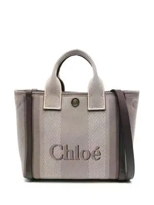 Chloe Silver Tone Totes
