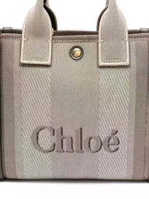 Chloé Small Carry Tote Bag - Brown