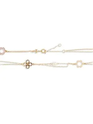 Tory Burch Double-chain Necklace