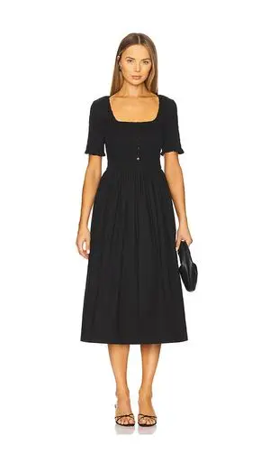 ELODIE THE LABEL Zoe Smocked Dress