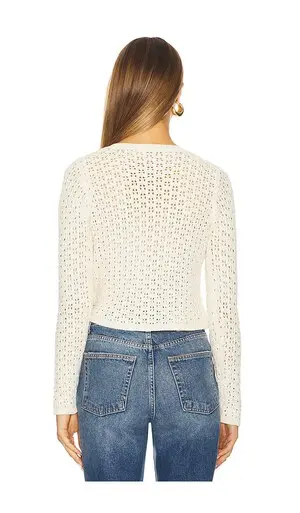 ELODIE THE LABEL Eloise Crochet Cardigan