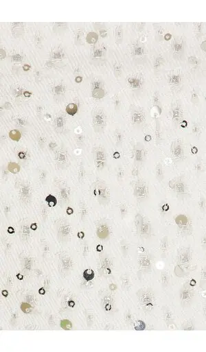 LOVERS AND FRIENDS Berner Mini Dress - White Sequin