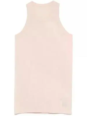 Frenckenberger Knitted Tank Top - Pink
